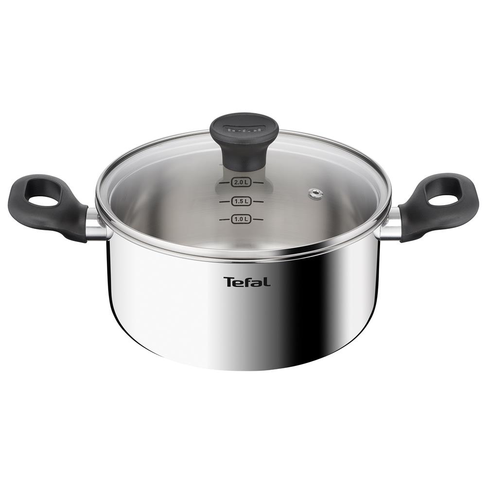 TEFAL STAINLESS STEEL STARTER STEWPOT 24CM (NIH)-E32546
