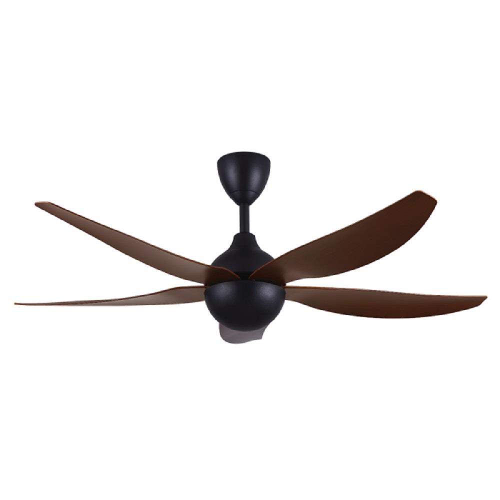 ALPHA CEILING FAN AX80 5BLADES WALNUT ABS 56"
