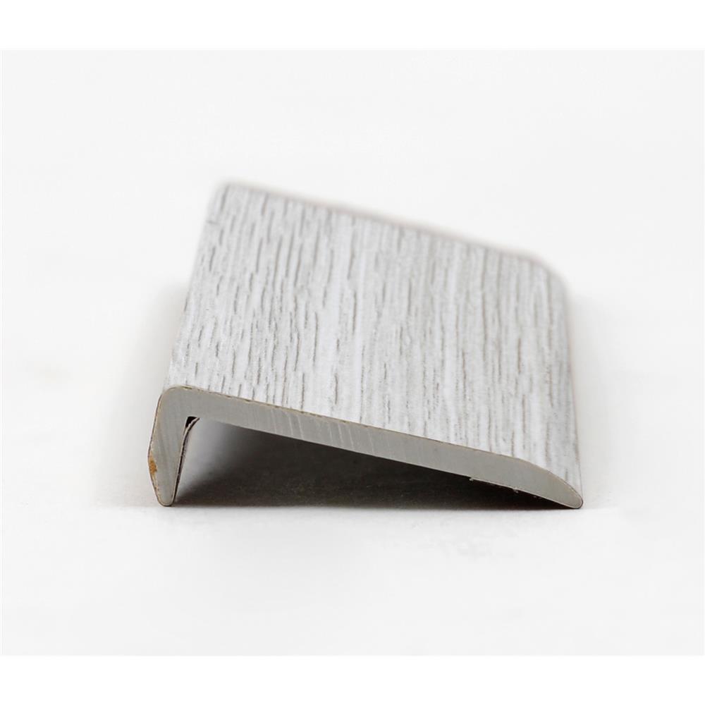 TARA PVC L-PROFILE 240X2.5X0.7CM DBV47 WHITE LIGHT GREY