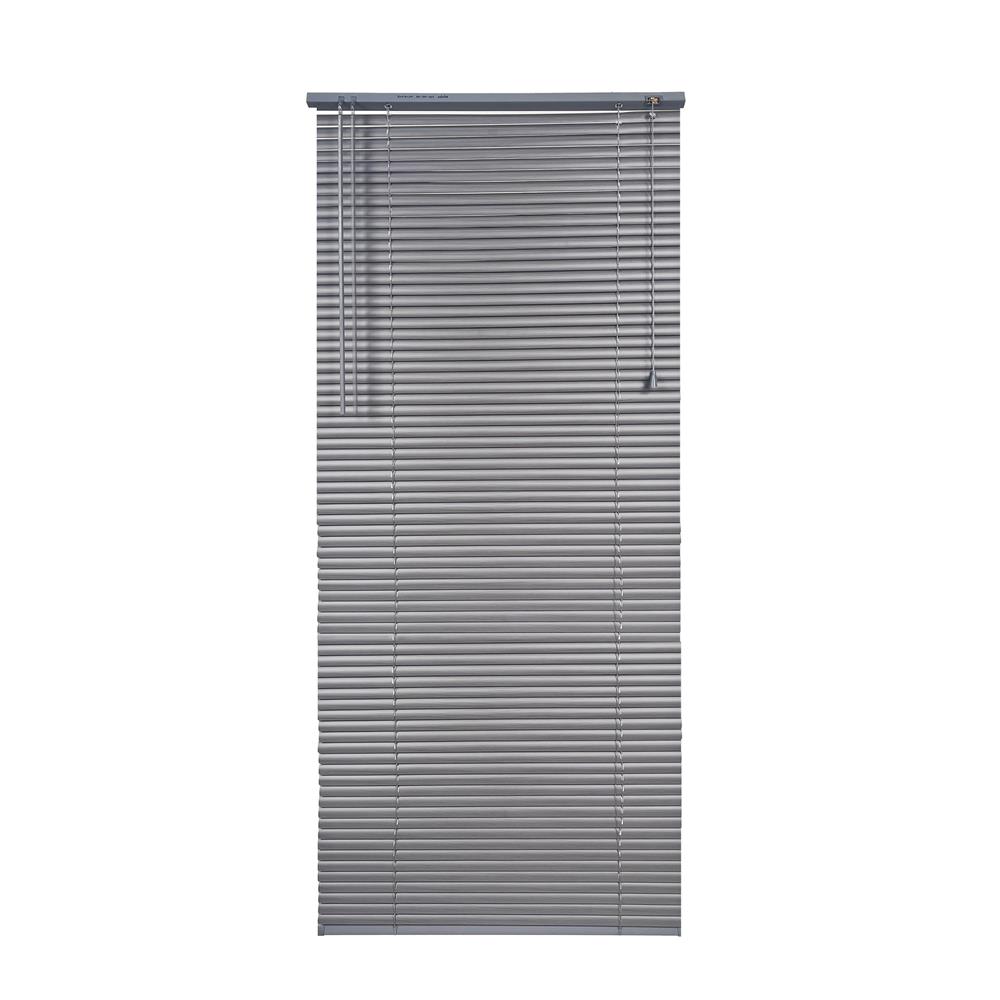 HLS VENETIAN BLIND PVC WOOD 120X160CM GRAY
