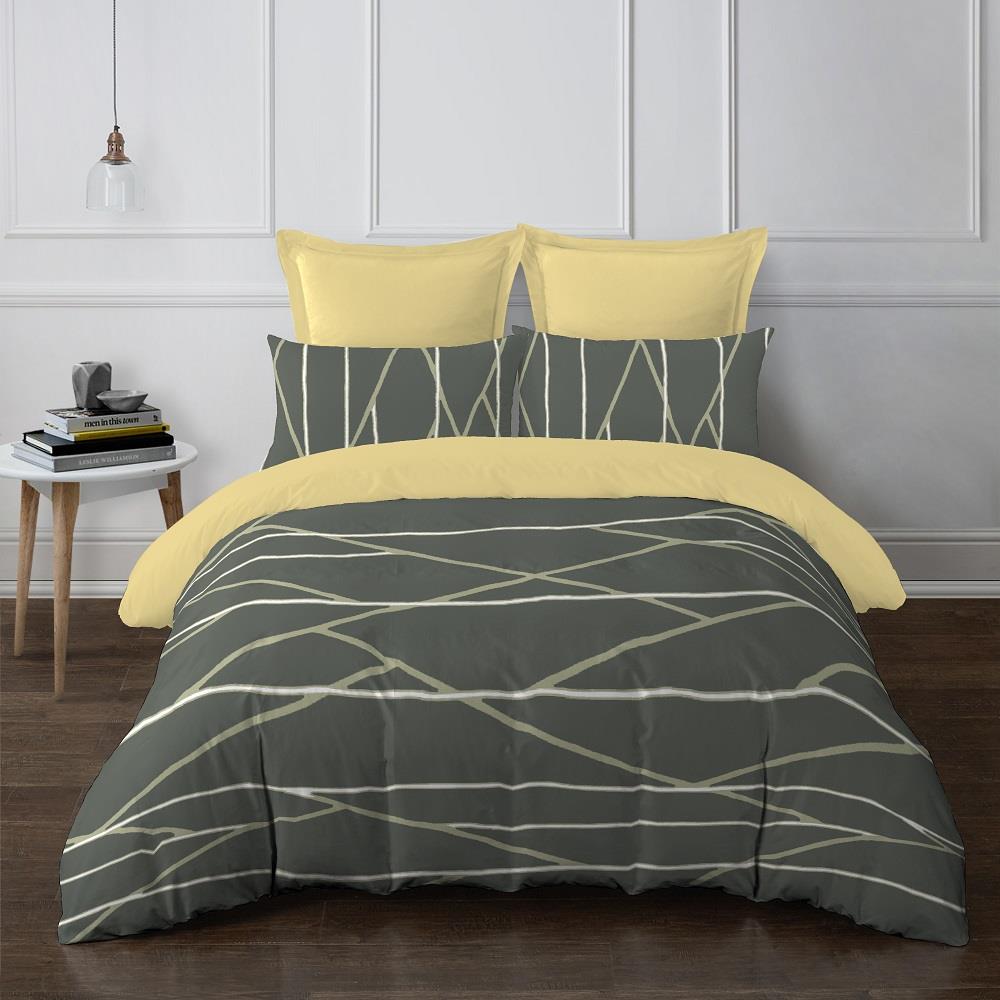 NOVELLE FITTED SHEET ULTRA RIPPLE Q-ASSORTED