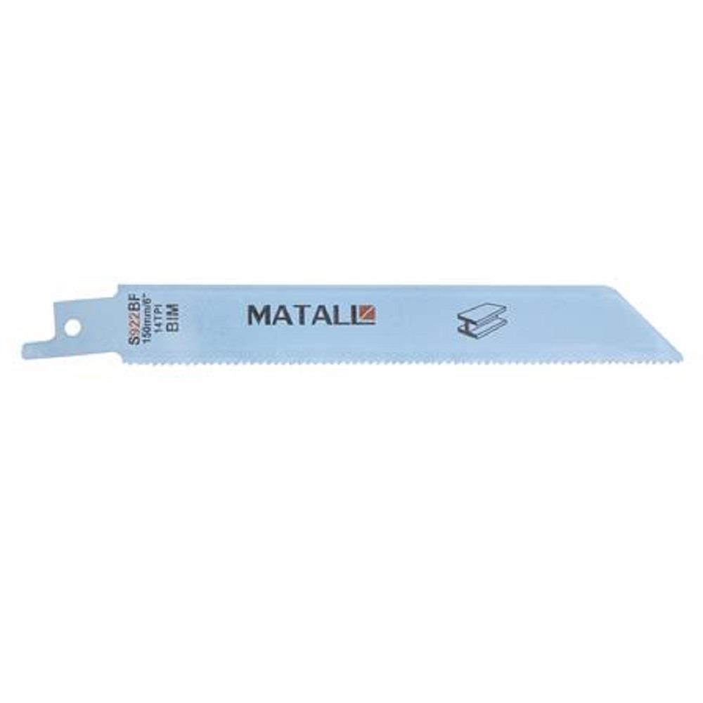 MATALL JIGSAW BLADE S922BF (FINE FOR METAL) 150MM 6"