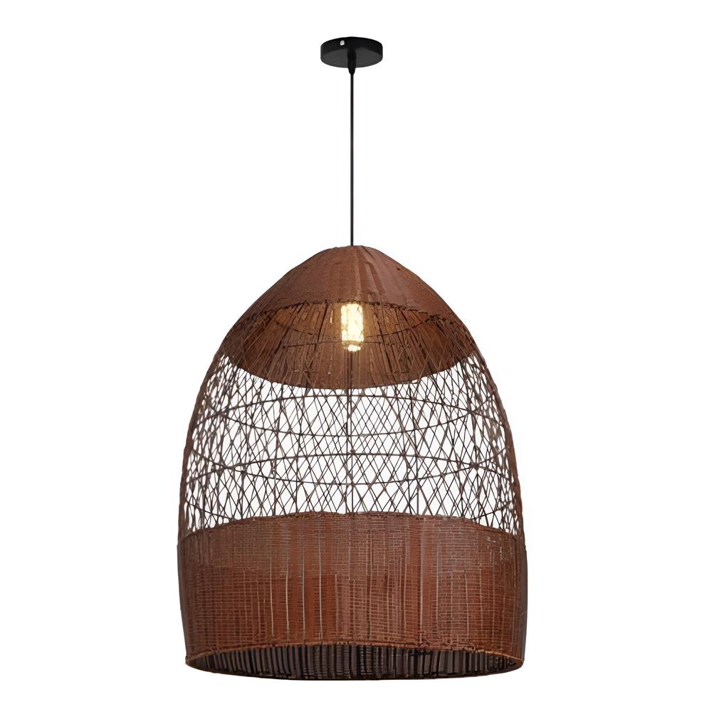 PRE-ORDER BRIGHT OBJECTIVES PENDANT LAMP 14075/600 60CM DARK BROWN