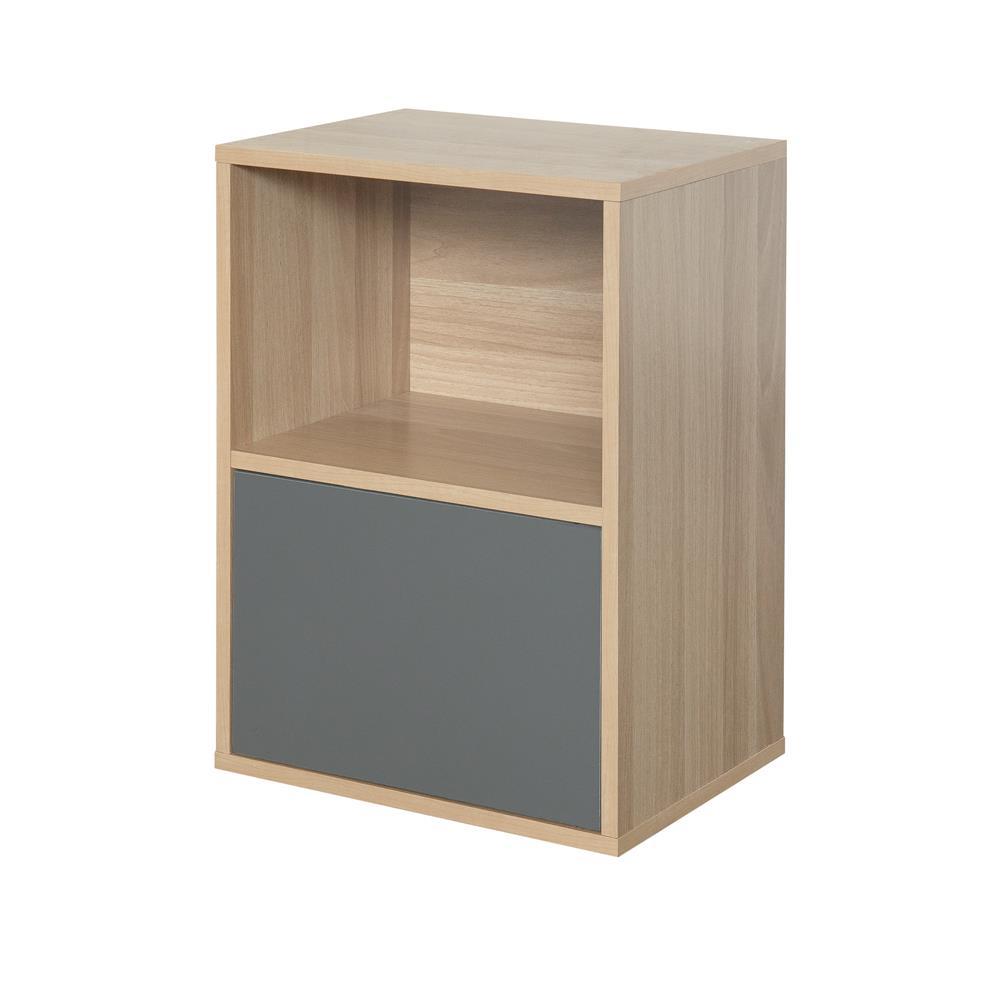 CABINET WITH 2 COMPARTMENTS FURDINI FINN WHITE OAK [PRE-ORDER IMPORT PRODUCTS]