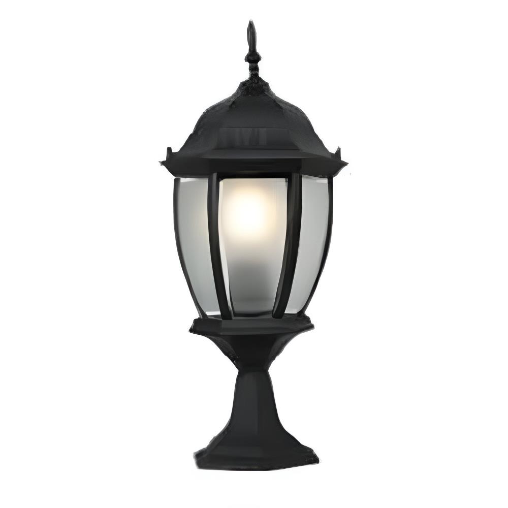 PRE-ORDER BRIGHT OBJECTIVES GATE LAMP 8819/S 520MM E27 BLACK