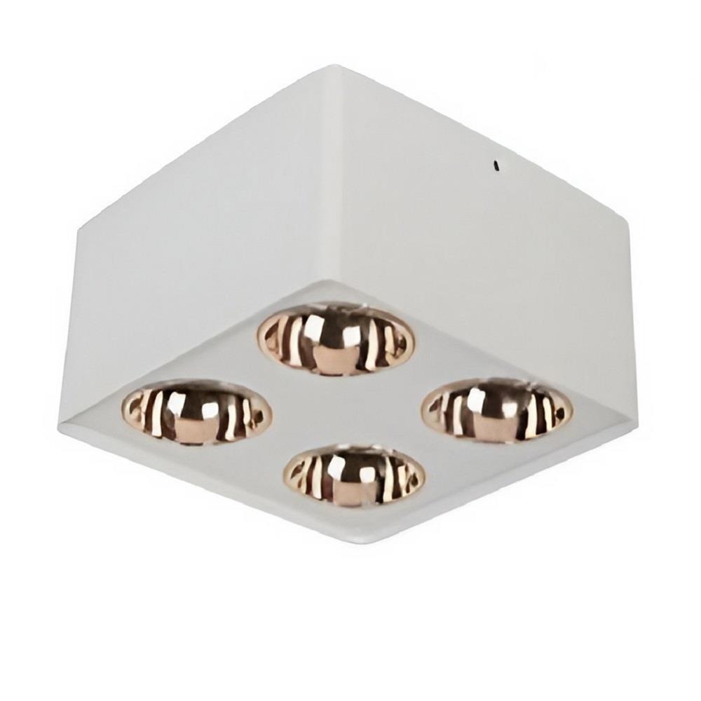 PRE-ORDER BRIGHT OBJECTIVES SURFACE EYEBALL B303-4 GU10 WHITE ROSE GOLD