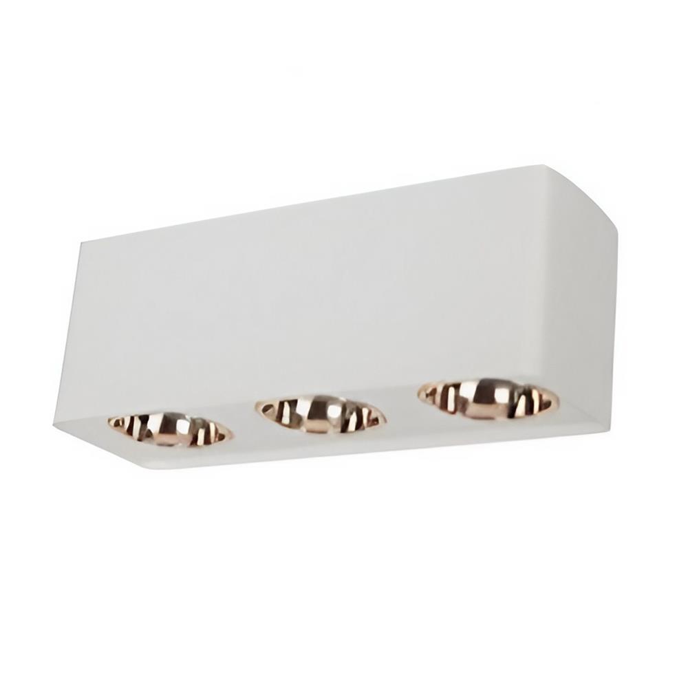 PRE-ORDER BRIGHT OBJECTIVES SURFACE EYEBALL B303-3 GU10 WHITE ROSE GOLD