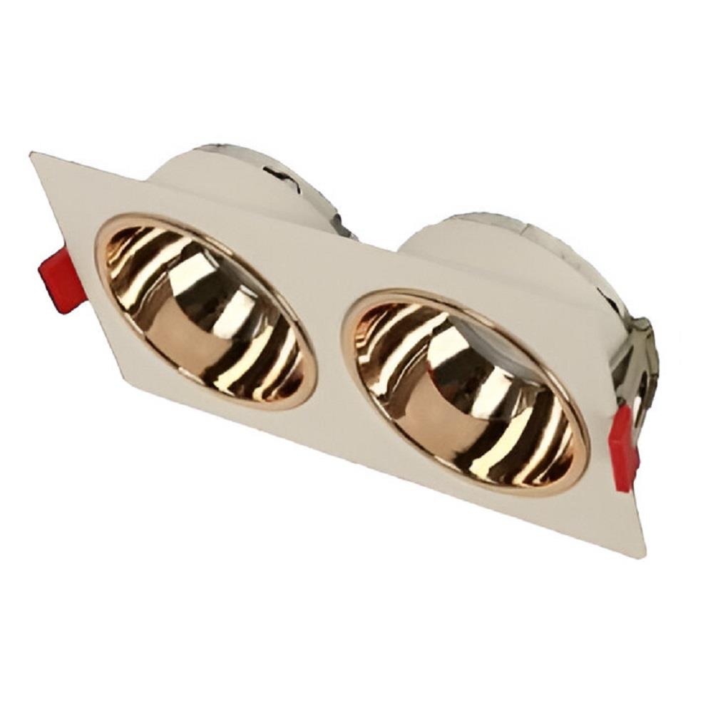 PRE-ORDER BRIGHT OBJECTIVES EYEBALL B307-2 GU10 WHITE ROSE GOLD