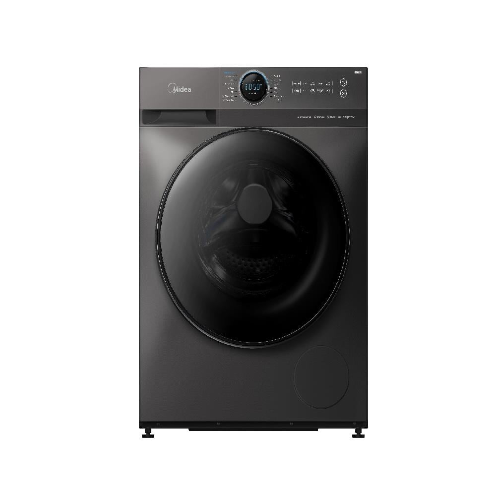 MIDEA FRONT LOAD WASHING MACHINE MF200W80WB 8KG TITANIUM GREY