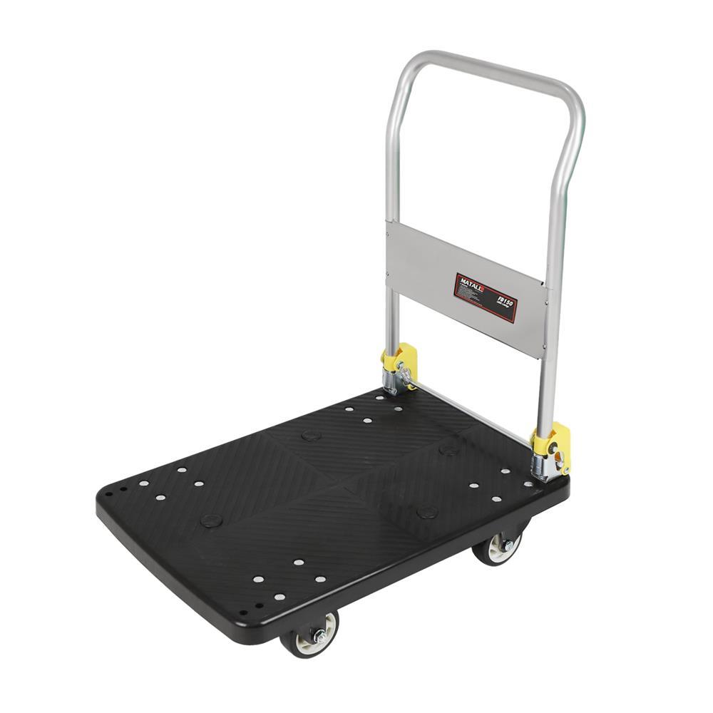 FOLDABLE PLATFORM TRUCK MATALL FD150 4-WHEEL 150KG BLACK [EXCLUSIVE ...